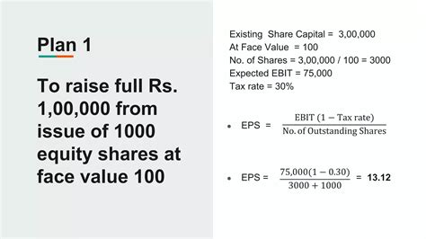 Ebit Eps Analysis Pptx Stocks And Bonds Personal Investing
