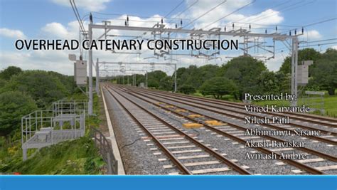 Pdf Overhead Catenary System