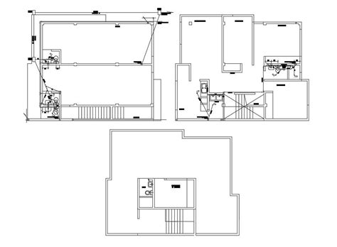 Cad 2d Layout Plan For Housing Building Cad 2d Layout Plan For Housing Building