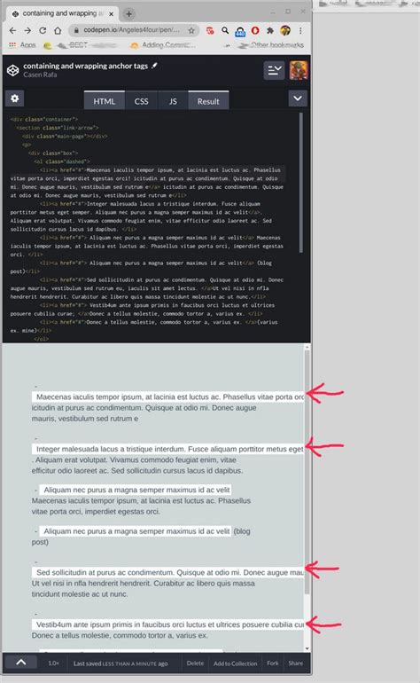 Html Adjusting Box Width To Ensure Anchor Elements Wrap To Next Line For Codrops Inline
