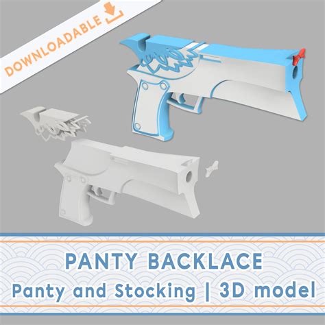 Archivo 3d Panty Backlace Panty Y Media Con Gaterbelt・modelo