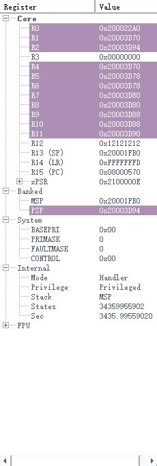 Arm Cortex M 异常 Hardfaultusagefault Invpc置1解决过程 Csdn博客