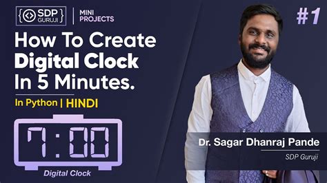 How To Create A Digital Clock Using Tkinter Python Mini Projects