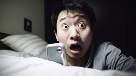 집에서 침대에 누워 스마트폰을 보고 있는 성숙한 남자 사진 배경 및 무료 다운로드를위한 그림 Pngtree