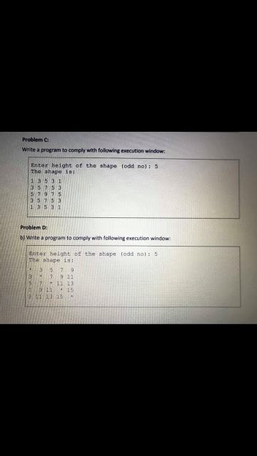 Solved Problem Write A Program To Comply With Following