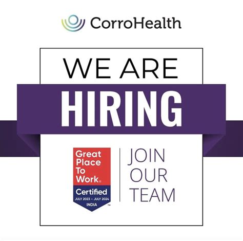 sandhiya r on linkedin greetings from corrohealth we are hiring hcc