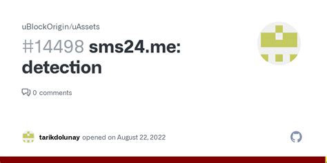 Sms24me Detection · Issue 14498 · Ublockoriginuassets · Github