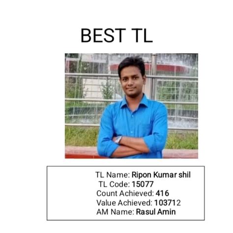 ripon kumar shil on linkedin achievement best team leader dhaka south