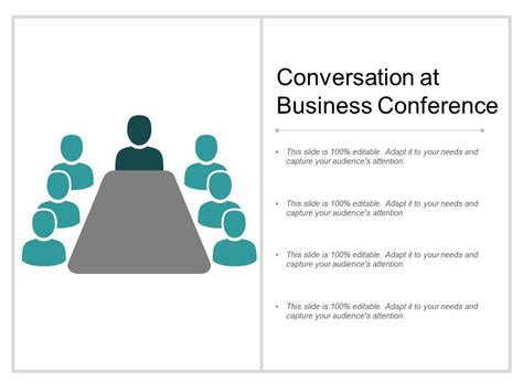 Conversation At Business Conference Ppt Powerpoint Presentation Outline