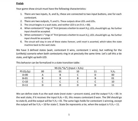 Solved Lab Draw The State Transition Diagram For The Chegg