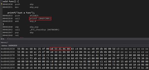 C Finding A Functions Address In Memory Stack Overflow