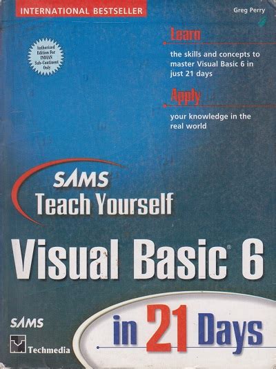 Sams Teach Yourself Visual Basic 6 Techmedia