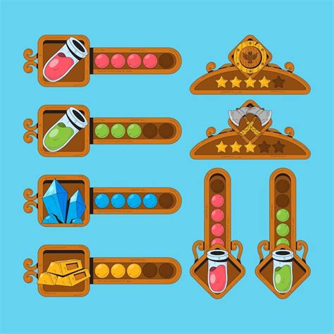Game Inventory Ui Vectors And Illustrations For Free Download