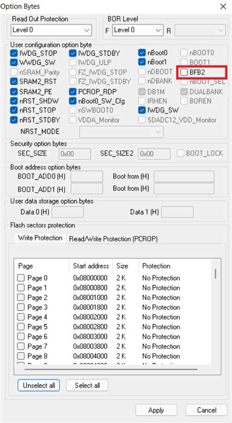 how to update the irricontrol s controller board with st link