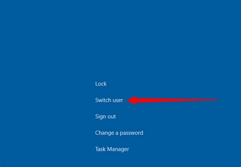 How To Switch User Accounts On Windows