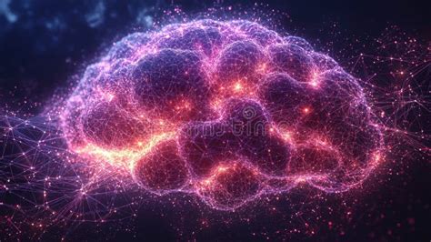 Vibrant And Intricate Representation Of Brain Showcasing Neural