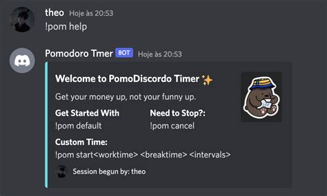 Github Pondohoo Pomodiscordo Bot Project For Cutiehack 2022