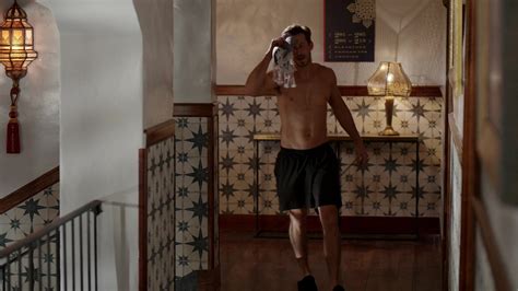 Auscaps Adam Huber Shirtless In Dynasty You See Most Things In Term Of Black White