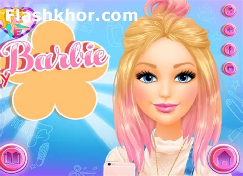 بازی آرایش صورت واقعی باربی دخترانه آنلاین