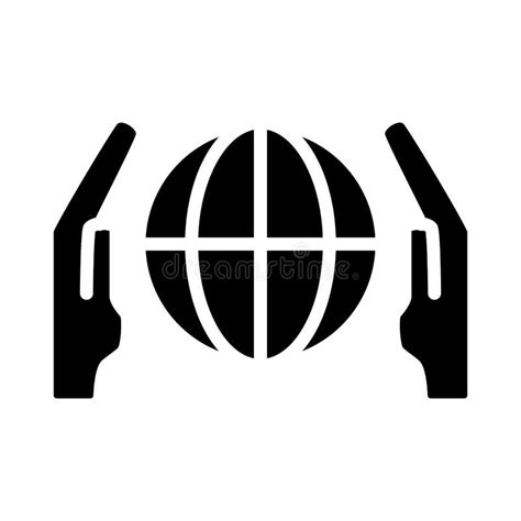 Network Communication Black Glyph Icon Stock Vector Illustration Of Business