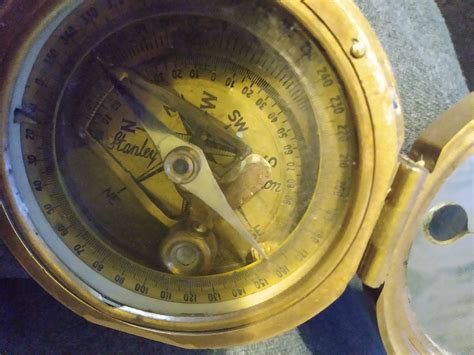 Early Antique Brass Compass Collectors Weekly