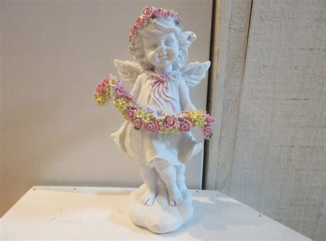 ローズブーケを持つ天使 夢雑貨のお店momo（もも）【北海道帯広】ナチュラル系衣料や生活雑貨の通販