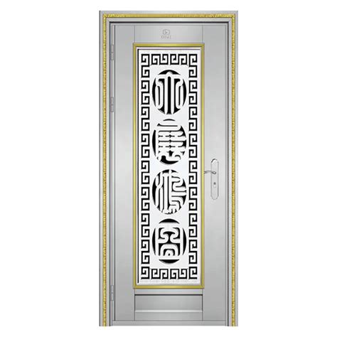 고품질 외부 단일 잎 가까이 철 정문 디자인 더블 스테인레스 스틸 보안 정문 Buy 스테인레스 스틸 보안 정문 Product On