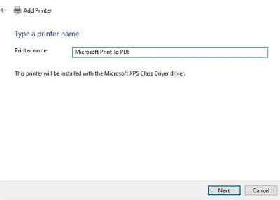 How To Fix Microsoft Print To PDF Missing Issue Lab One