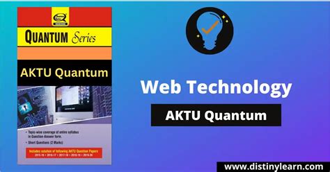 New Web Technology Aktu Quantum Pdf Free Download Distiny Learn