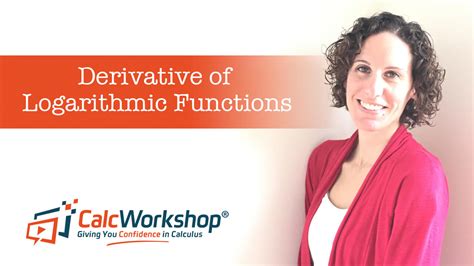 Derivatives of Logarithmic Functions (Fully Explained!)