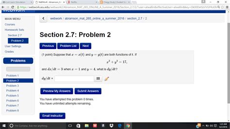 Solved Suppose That X X T And Y Y T Are Both Functions Of Chegg Com