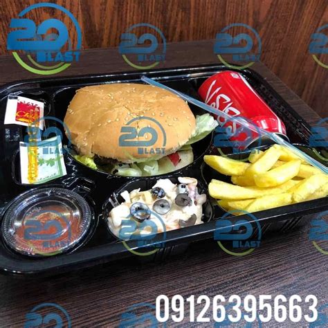 ظروف یکبار مصرف چند خانه کبابی چند تکه پذیرایی بازار پلاستیک و ظروف