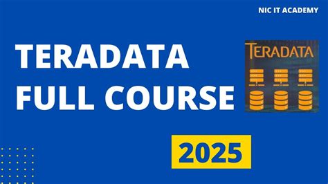 Teradata Full Course Teradata Tutorial For Beginners Youtube