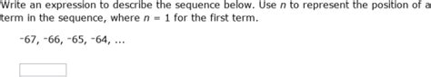 Ixl Write Variable Expressions For Arithmetic Sequences Grade 9 Math