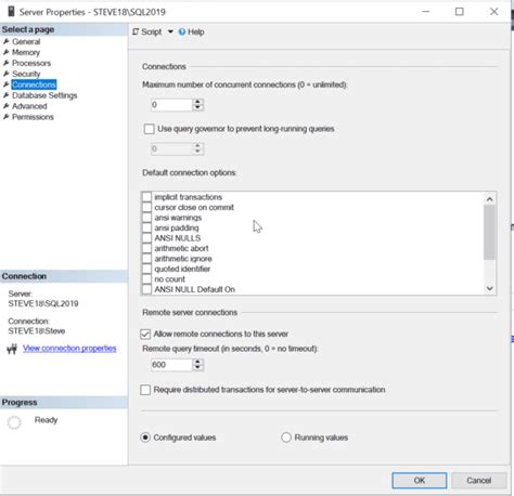 Remote Query Timeout