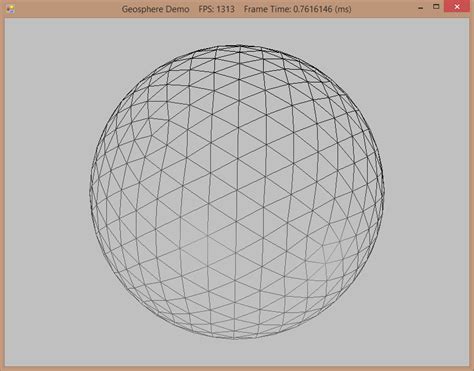 geodesic sphere tessellation richards software ramblings