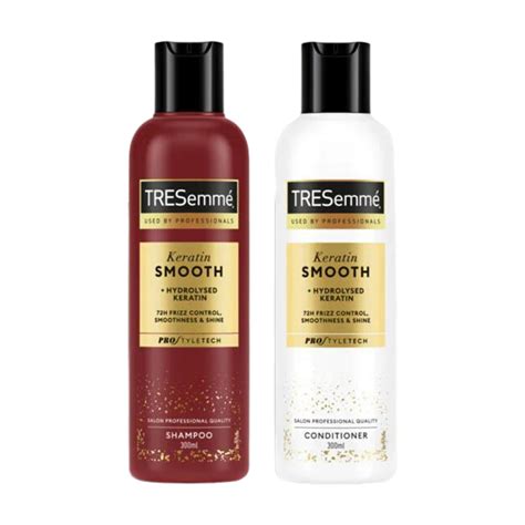 Tresemme Keratin Smooth Shampoo And Conditioner 300ml Special Offer
