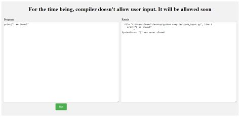 GitHub Inamul2 Python Compiler