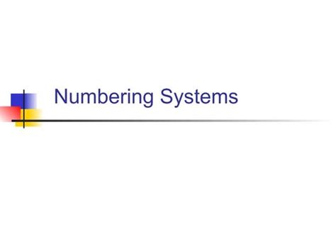 Binary Number System Ppt