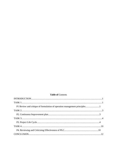 Operations And Project Management Report Bpc Electronics Operations And Project Management Report Bpc Electronics