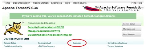 Apache Tomcat Sitio Web de Javier García Escobedo javiergarciaescobedo es