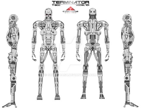 Terminator T 800 By Sudeepdash On Deviantart