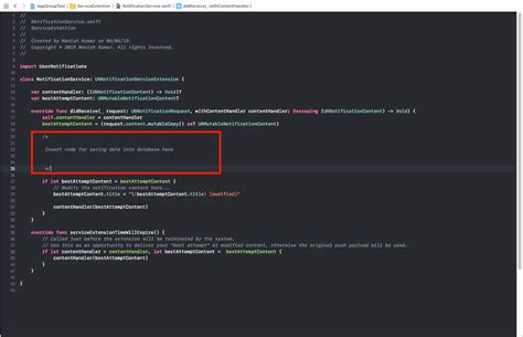 How To Store Ios Push Notifications When The App Is Killed Using Swift Stack Overflow