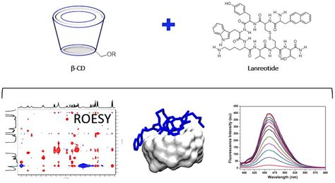 β Cyclodextrin Derivatives Bind Aromatic Side Chains of the Cyclic Peptide Lanreotide Pharma