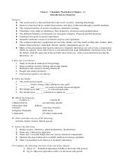 Class 6 Chemistry Worksheet Chapter 1 Pdf Class 6 Chemistry Worksheet Chapter 1