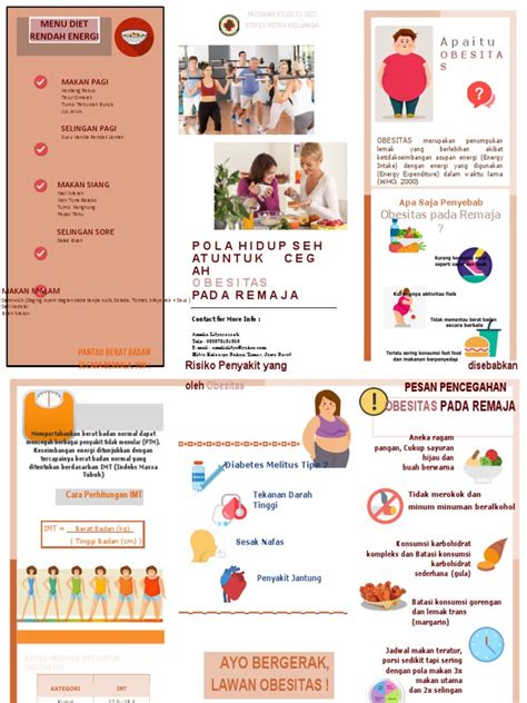 Leaflet Pencegahan Obesitas Pada Remaja Pdf