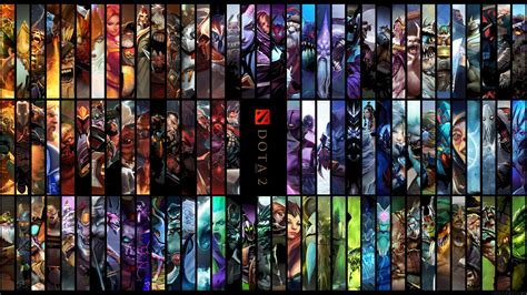 All The Heroes Dota 2 Dota Wallpaper Hd Games 4k Wallpapers Images