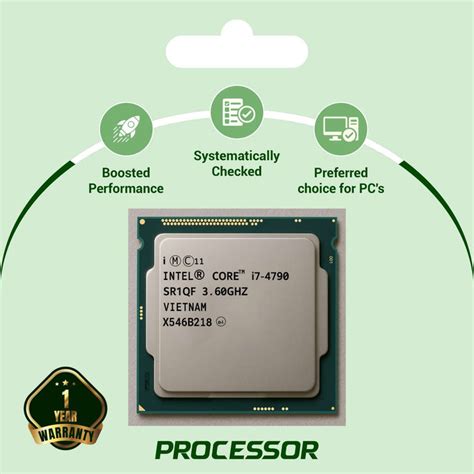 Processor Intel Core I7 4th Generation 1 Year Warranty Support A Recyclekart