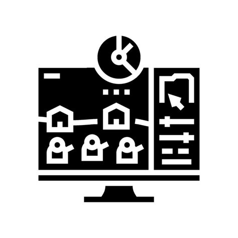 Optimization Game Development Glyph Icon Vector Illustration 34904450 Vector Art At Vecteezy