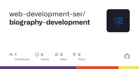 Github Web Development Serbiography Development
